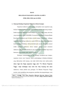 DINAMIKA ORGANISASI MAHASISWA EKSTRA KAMPUS IAIN SUNAN AMPEL SURABAYA : STUDI PADA PMII, HMI ...